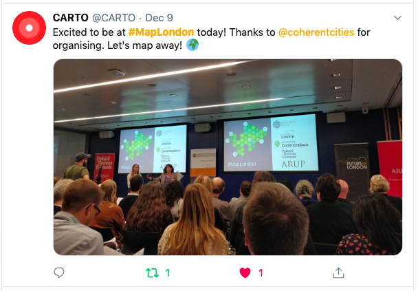 #MapLondon 2019 - Coherent Cities